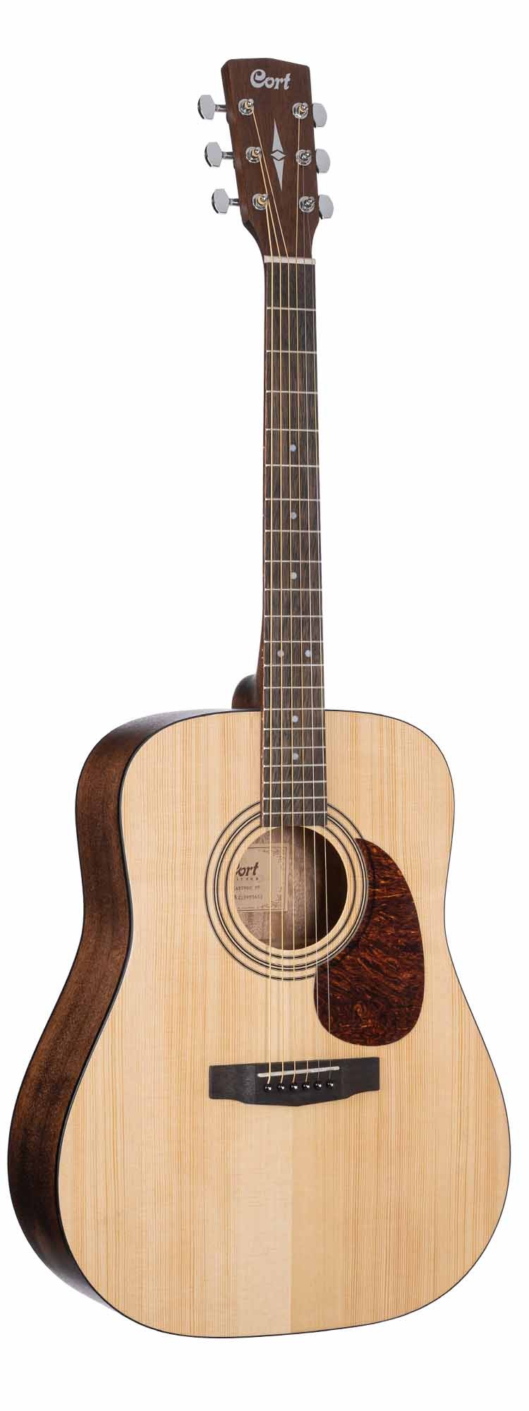 Cort Earth 60 Dreadnought Guitar Open Pore Natural — Buzz Music